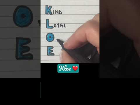 Meaning of the name KLOE #meaning #name #kloe