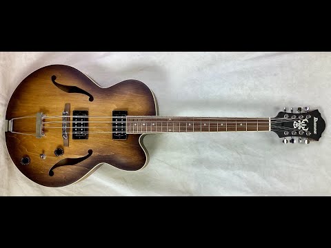 Mandocello conversion of Ibanez AF55 | Reverb