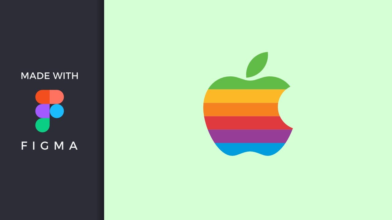 Figma Howto - Apple Classic Logo