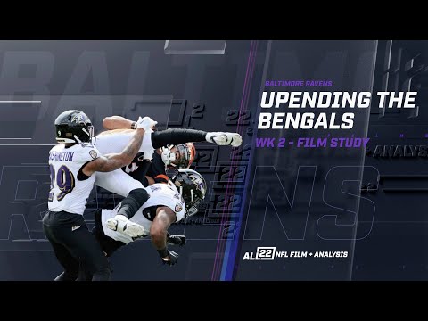 HOW MIKE MACDONALD'S DEFENSE DISRUPTS BURROW & THE BENGALS #ravens #baltimoreravens #ravensflock