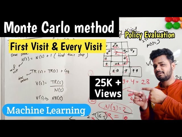 Understanding the Monte Carlo Method in Machine Learning: First Visit and Every Visit Policy ...