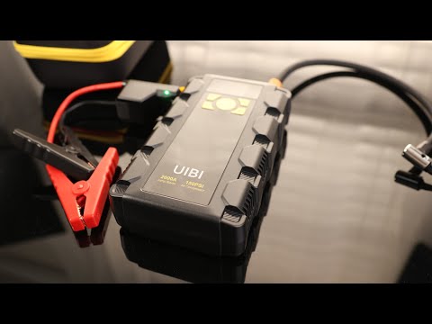 Car Jump Starter with Air Compressor, UIBI 2000A 150PSI Car Battery Jump Starter with Tire Inflator