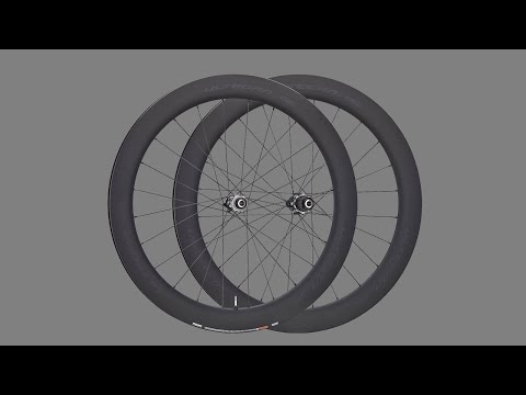 Roda de Bicicleta para Speed Shimano Ultegra WH-8170 C60 Carbon Disc Tubeless HG