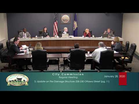 Leavenworth City Commission meeting for Jan. 28, 2020