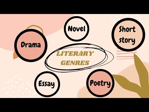Different literary genres (emphasis on short story)