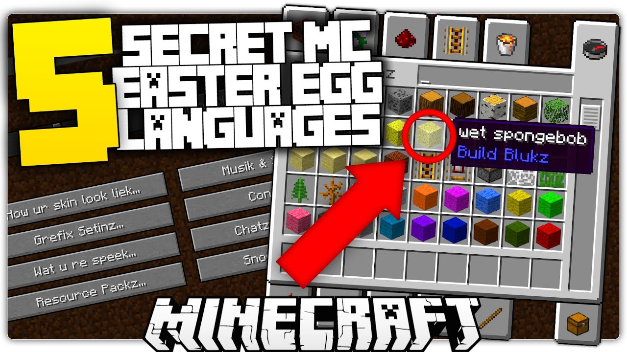 5 Secret Easter Egg Languages in Minecraft