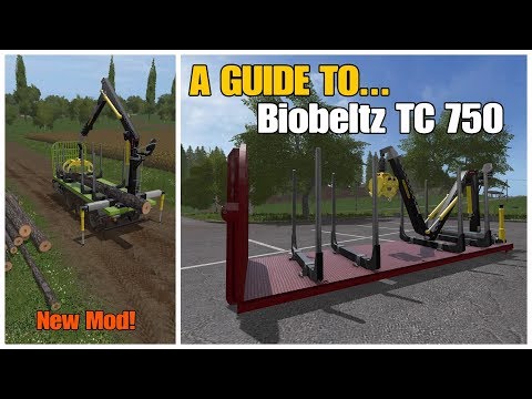 Farming Simulator 17 PS4: A Guide to... The Biobeltz TC 750 (New Mod!)