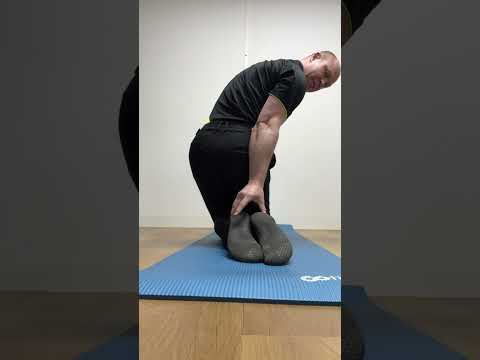 Seiza Sitting - tibialis anterior release - core strengthening