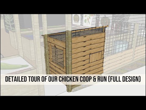 Full Tour of Our Chicken Coop and Run