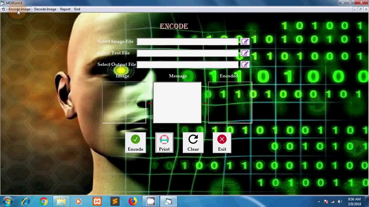 Image Steganography using VB6 (Hiding Text inside an Image)