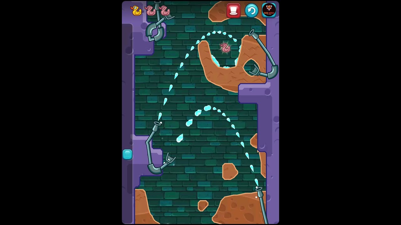 Where's My Water: Troubled Waters All Levels 2-1 + All Collectibles Walkthrough #SSSBGames