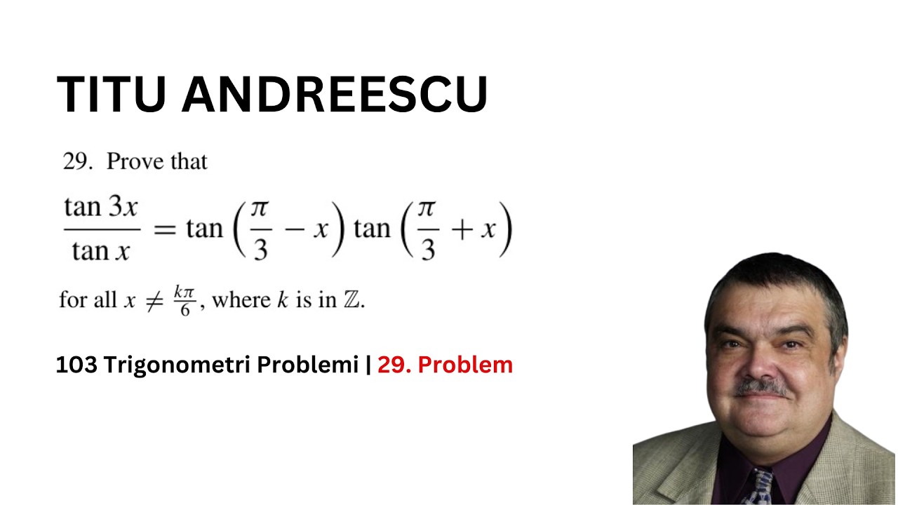 Titu Andreescu: 103 Trigonometry Problems | 29. Problem (Introductory Problems)