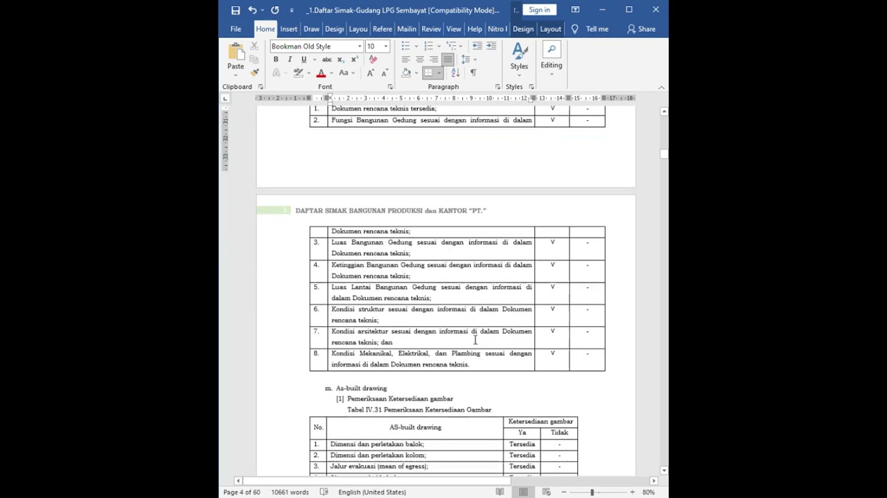 Tutorial mengisi Daftar Simak Bangunan Gedung untuk SLF