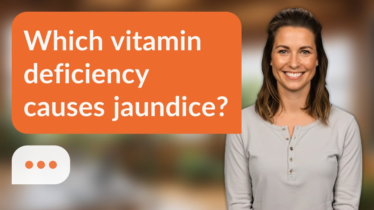 Which vitamin deficiency causes jaundice? | Vitamin K Alert