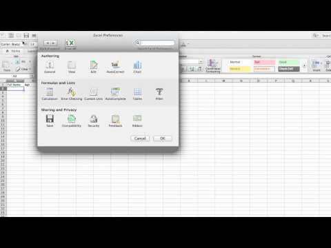 How to Change Excel's Column Name : Using Microsoft Excel