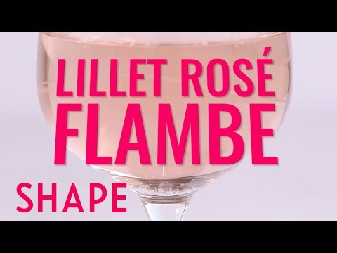 Lillet Rosé Flambe | Rosé Everything | Shape