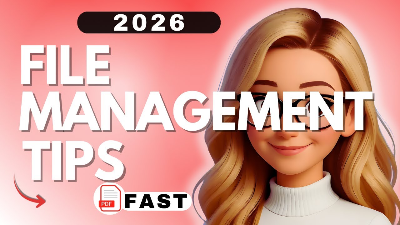 PDF File Management Tips - 2026