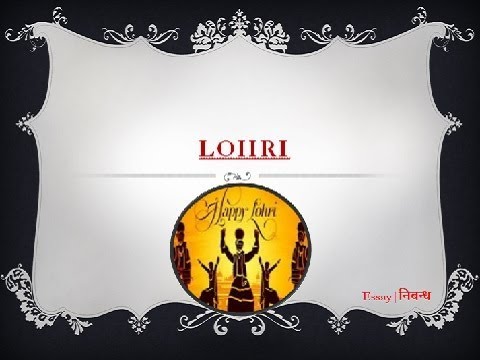An Essay on 'Lohri' in English Language