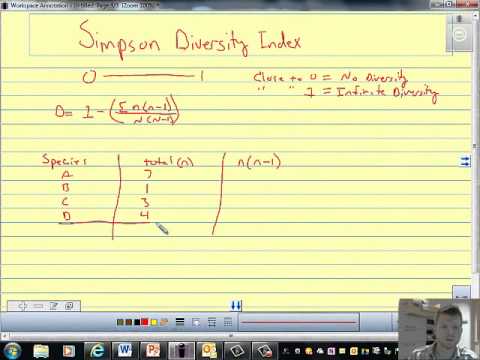 Simpson Diversity Index