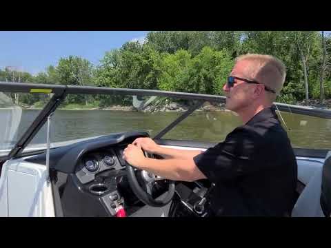 Charlie, Yamaha AR 240, on water trial run