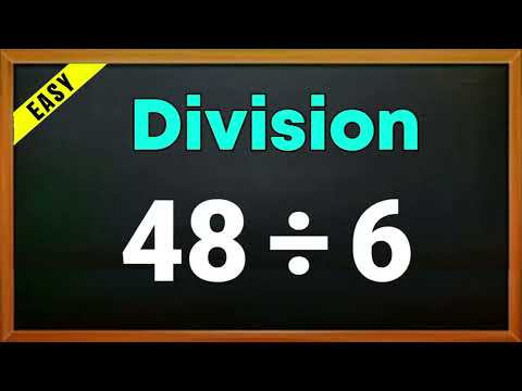 48 ÷ 6 = ? | 48 divided by 6 | 48/6