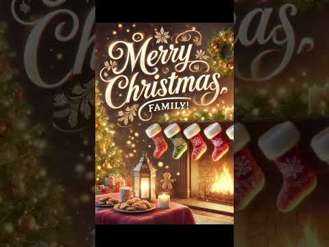 Merry Christmas Wish you a Merry Christmas image for Friend's or Family