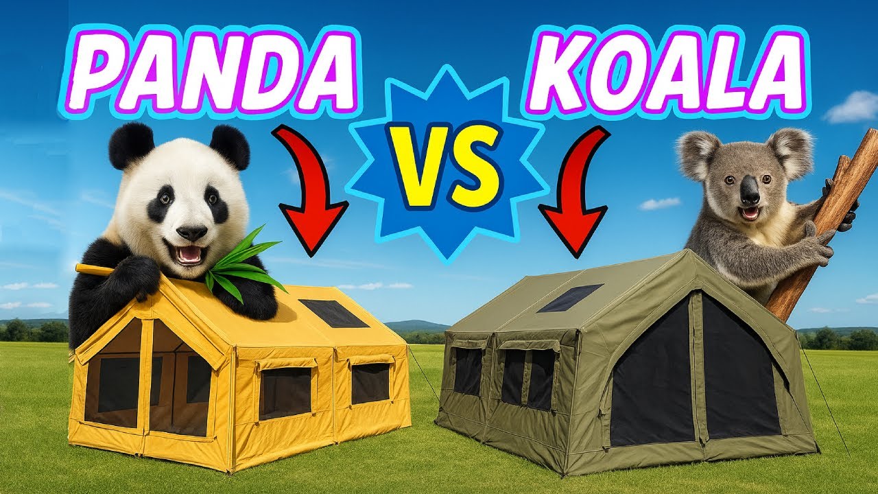 Inflatable Tent Face-Off - Koala vs Panda [RBM Outdoors]