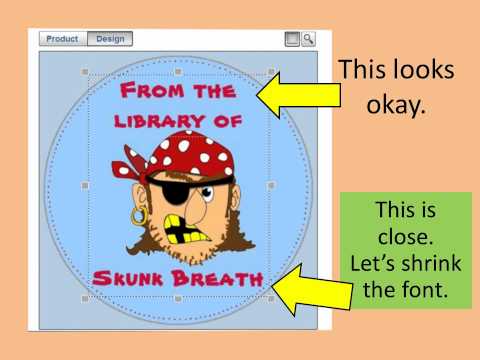 Personalized Bookplates: How to Make Custom Bookplates Using a Template