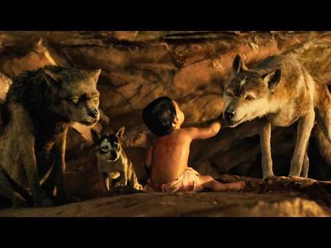 Un petit enfant élevé par les loups et les animaux de la forêt...