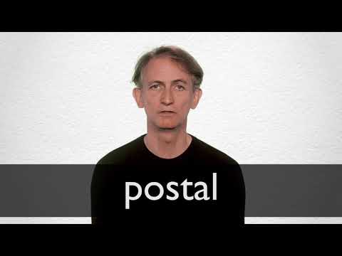 How to pronounce POSTAL in British English