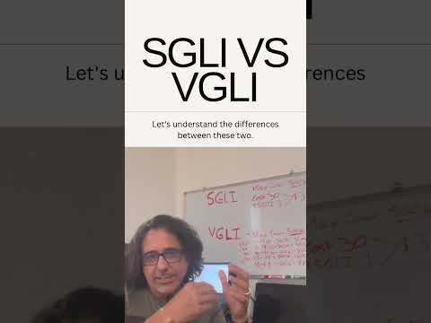 Single Group Life Insurance (SGLI) versus Veterans Group Life Insurance (VGLI)