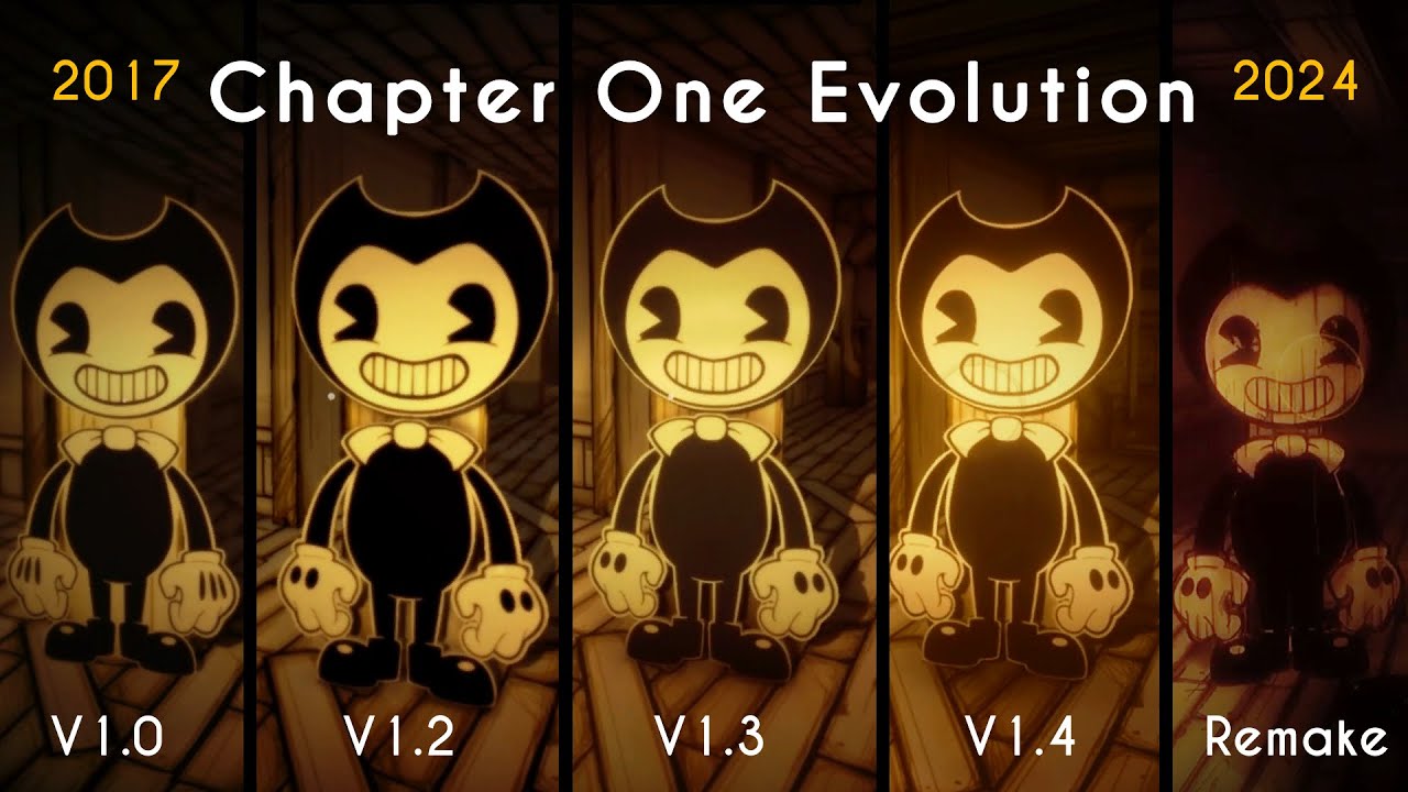 Chapter One Evolution - Bendy and The Ink Machine(2017 - 2024)