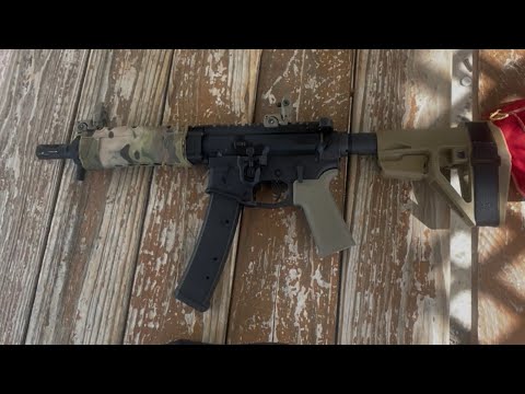 Daniel defense PCC 9mm (Range review) How to zero your pcc with iron sights