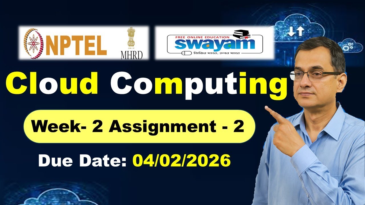 Cloud Computing Week 2 Assignment 2 Answers NPTEL Jan 2026 l #nptel  #cloudcomputing