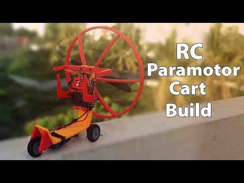 RC Paramotor cart build| RC Paraglider Trike building – DiyDot3d Tech
