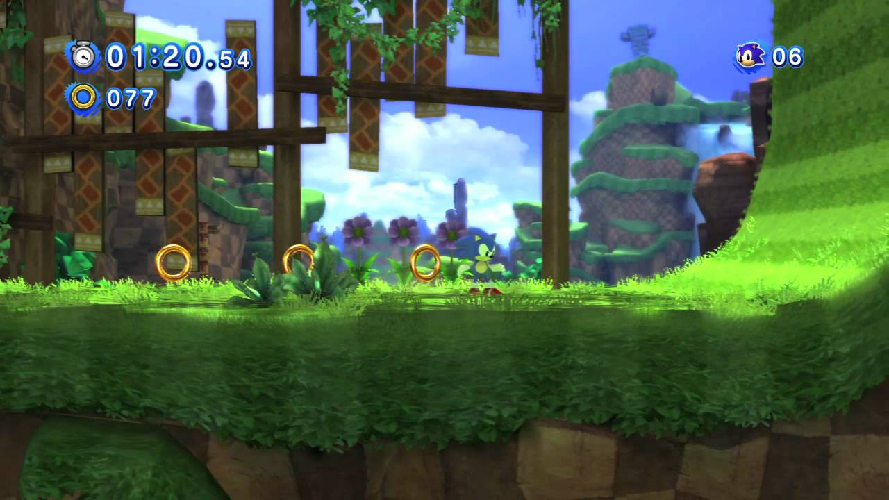 Sonic Generations: Green Hill Zone playthrough (HD)