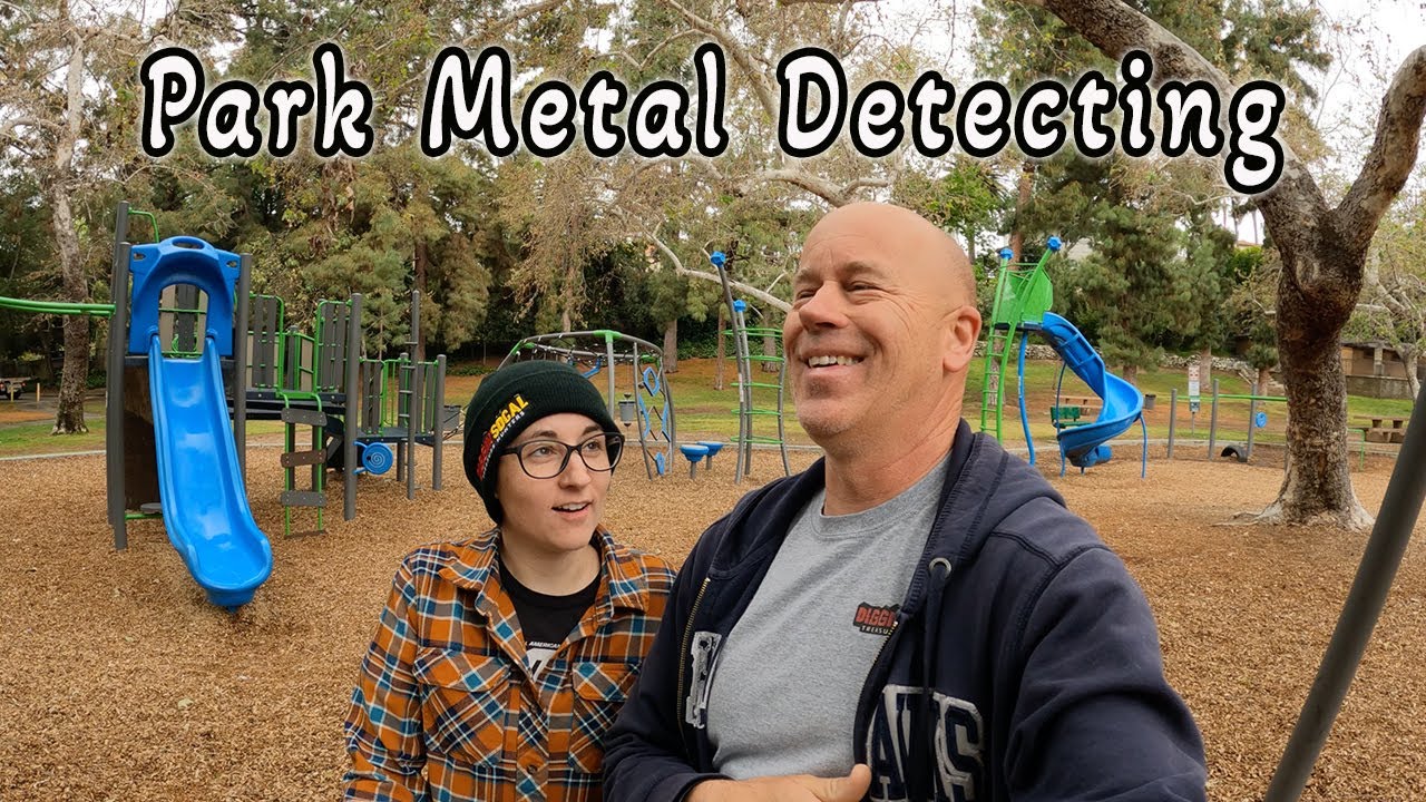 Park Metal Detecting | Bill & Christine using The Minelab XTerra & Equinox 800