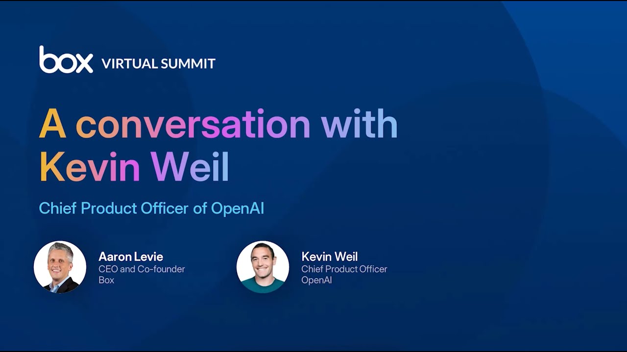 A conversation with OpenAI’s Chief Product Officer, Kevin Weil