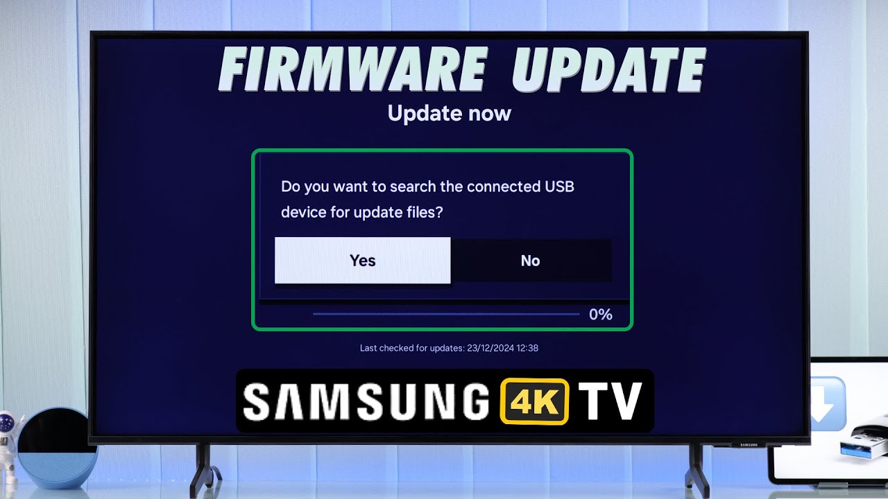 How to Update Any Samsung TV's Firmware Via USB! [Updated]