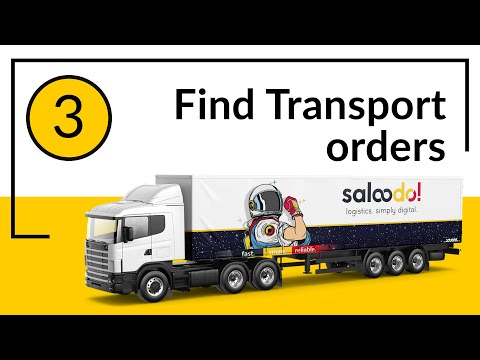 How to find transport orders on the freight platform | Carrier Tutorial #3 | Saloodo!