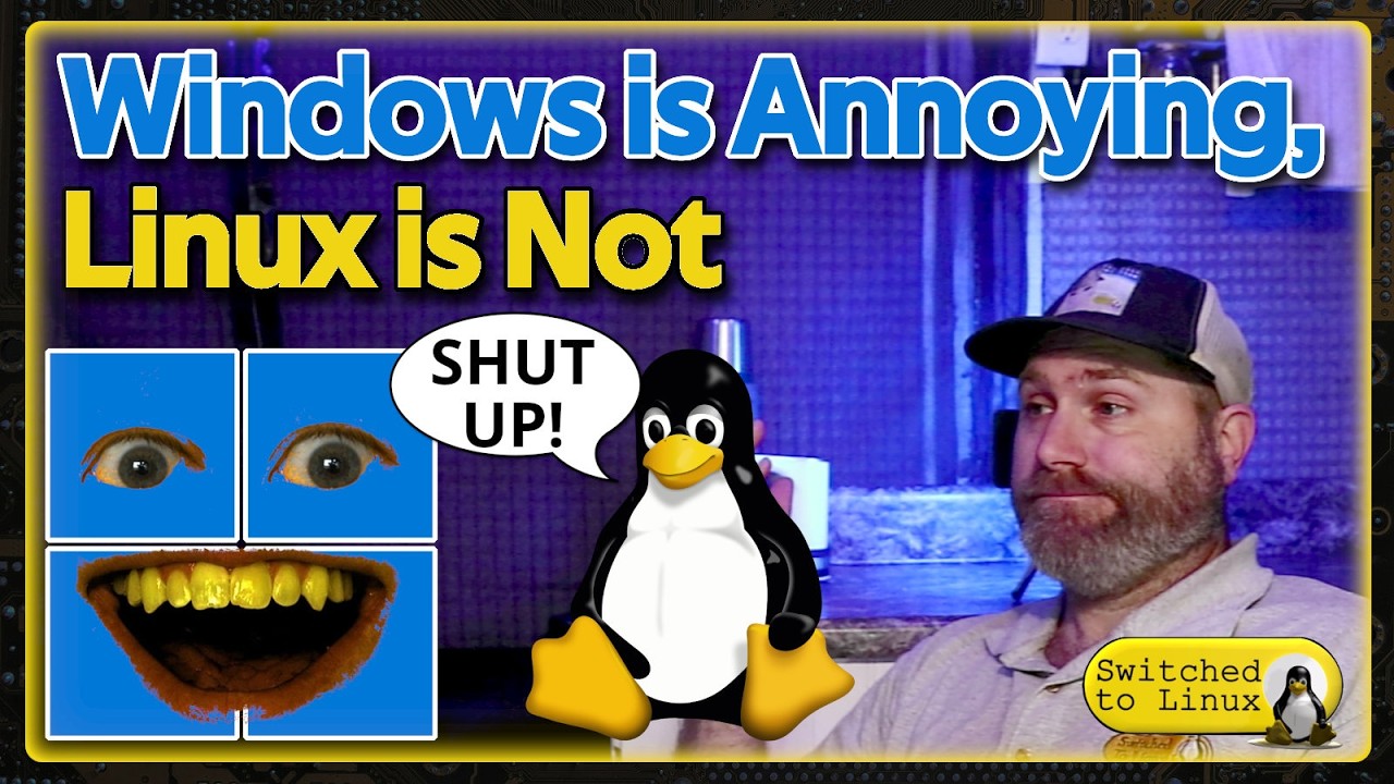 Windows Is Annoying, Linux is Not!