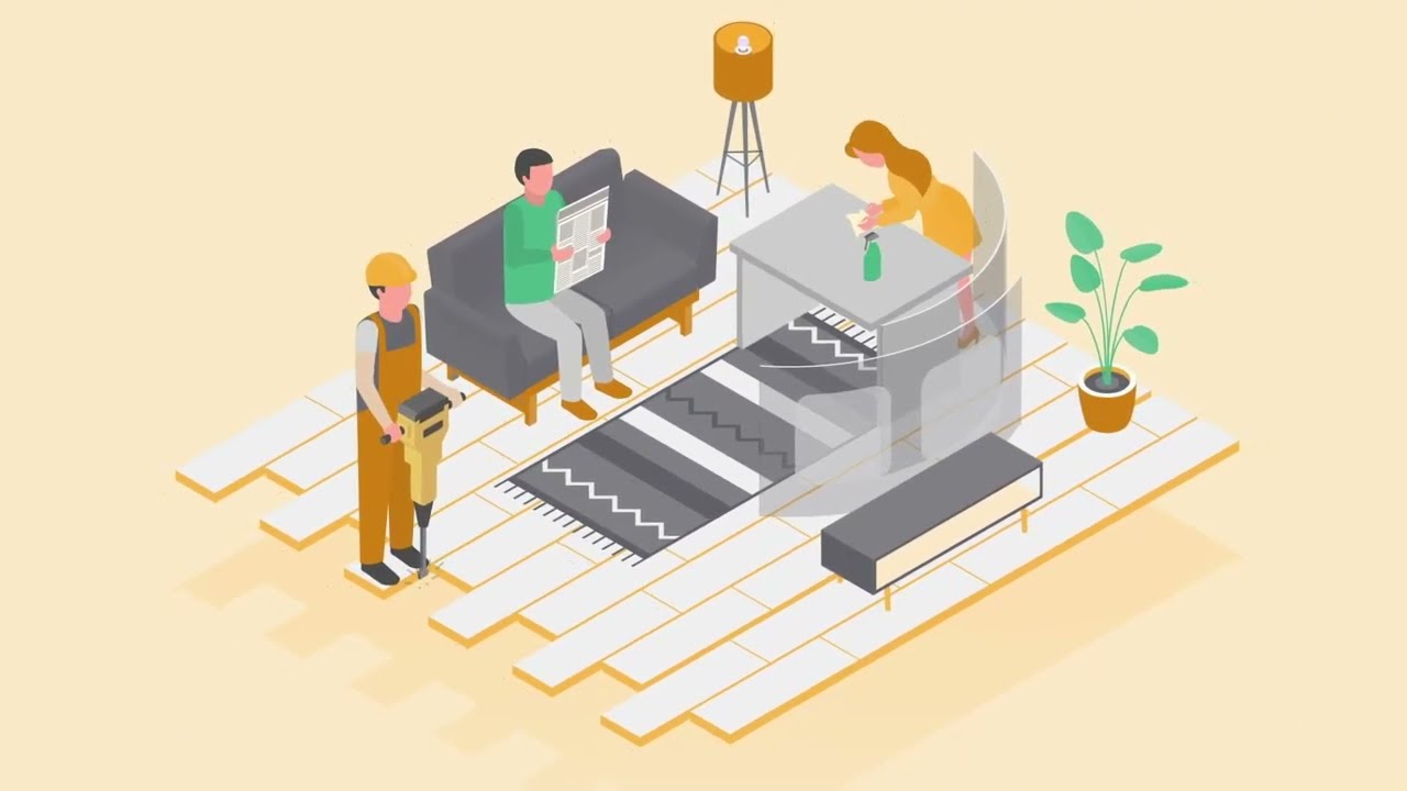 Isometric Explainer Video - WorkAZ | Motion Graphics Explainer | Guyman Studio