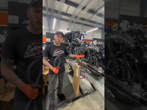 Tech Tips with Ryan, know about belt deflection. #harleymotorcycles #motorcycle #belt #maintenance