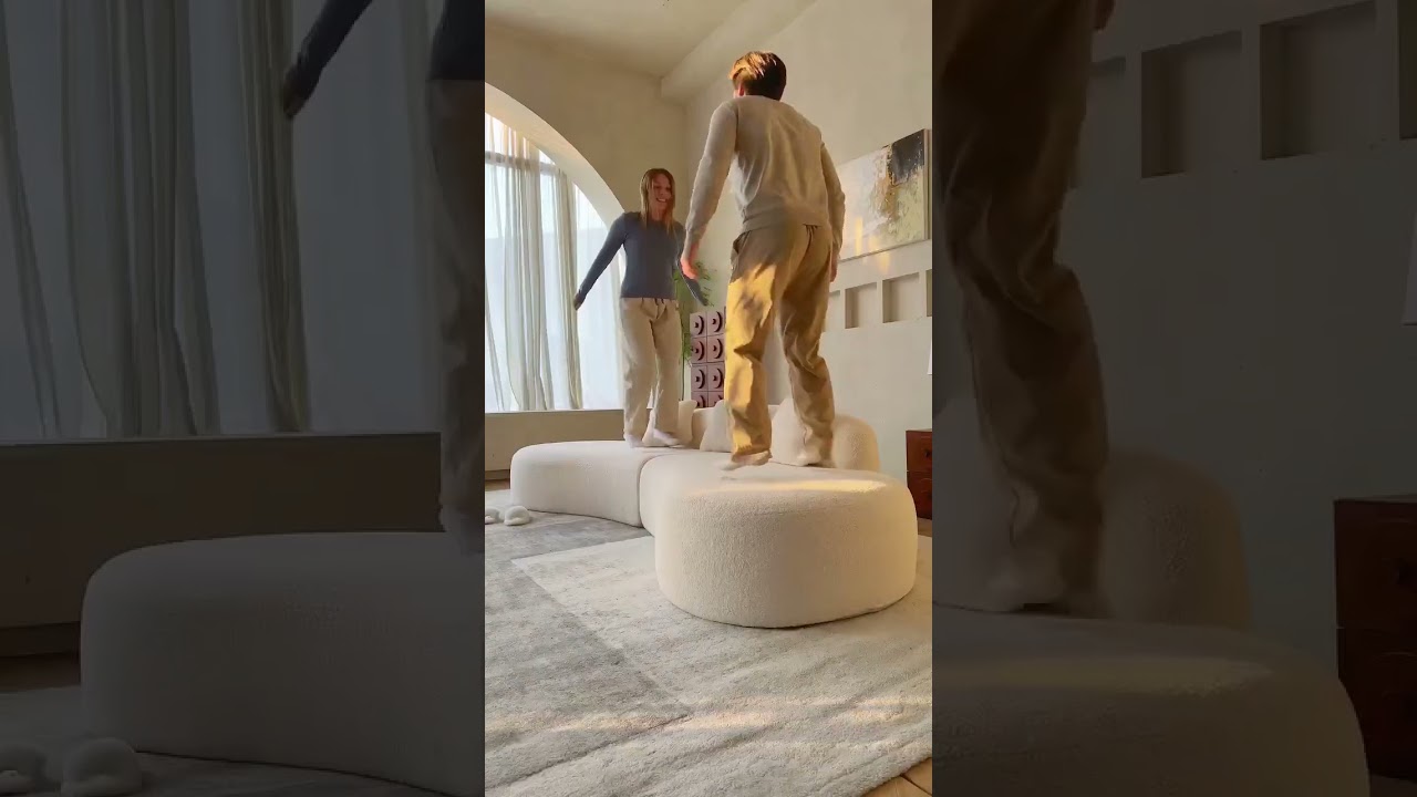 Affordable Luxury: How to Style Your Modular Sofa Like a Pro #shorts