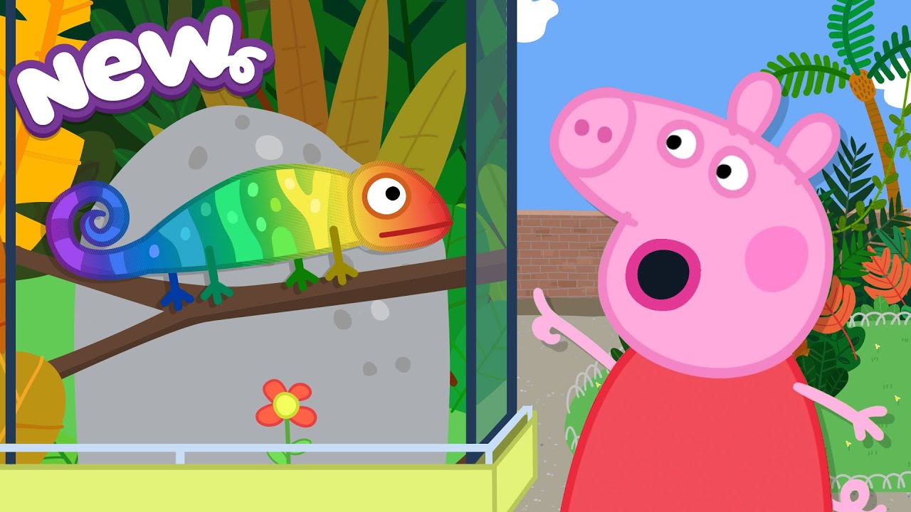 Peppa Pig Tales 2026 🦎 ESCAPE From the Zoo 🌿 Camouflaged Chameleon 🫥 BRAND NEW Peppa Pig Episodes