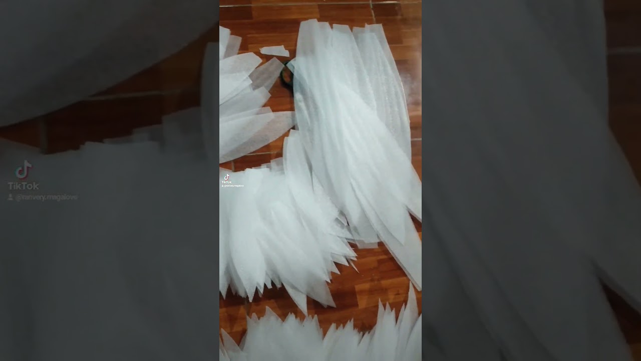 ALAS DE ANGEL.. aprende a hacer alas de Angel