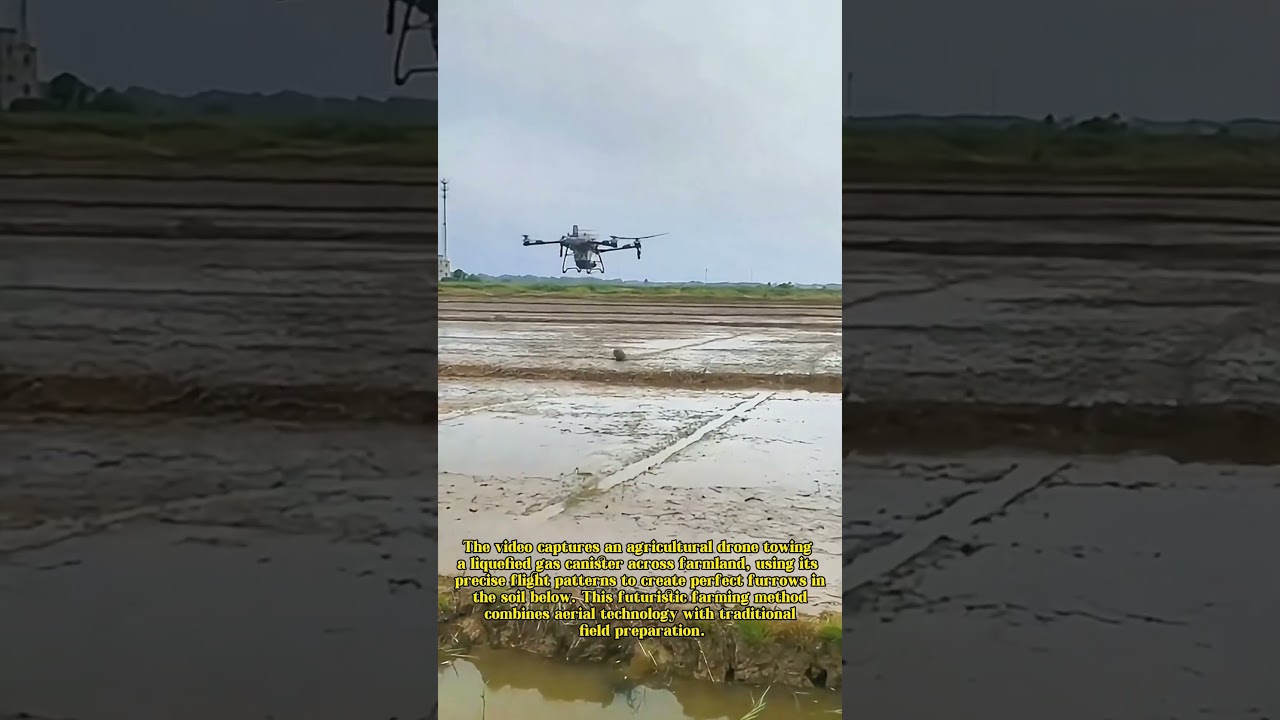 Farming Goes Airborne: Drones That Plow Fields From the Sky!