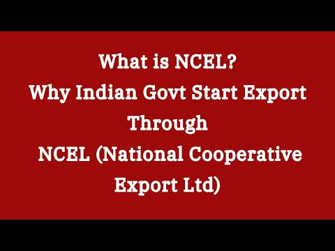 What is NCEL I How it works ? I National Cooperative Export Ltd | #riceindustry