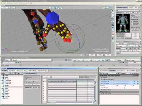 MB Tutorial Part 65: Rigging a Hand with Sliders V Video Lecture - A ...