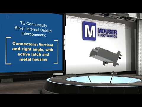 TE Connectivity Sliver Internal Cabled Connector | New Product Brief